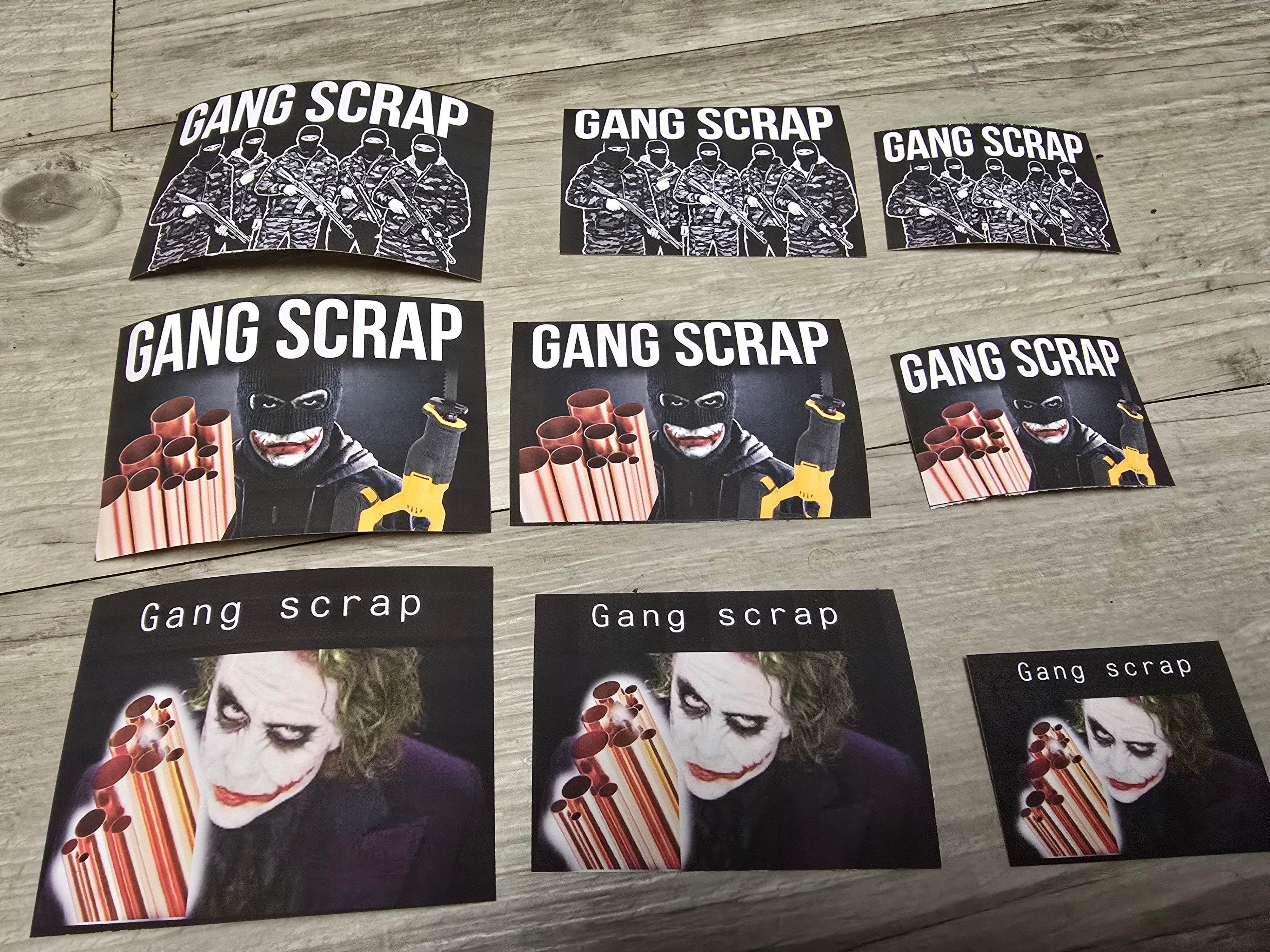 Stickers – Gang Scrap